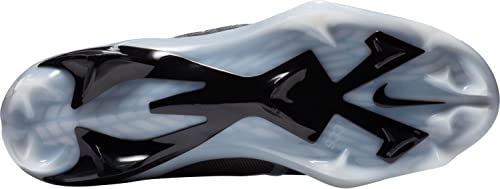 Nike Alpha Menace Elite 3 CT6648-001 Black-White Men's Football Cleats 8 US
