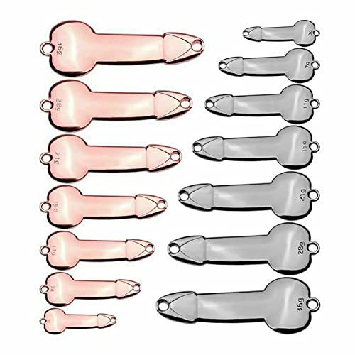 Fishing Lures Fish Metal Spinner Bait Tools Tackle Hook Baits Tool Accessories (Rose Gold 3 g)