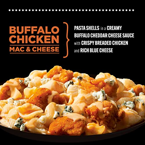 DEVOUR Buffalo Style Chicken Mac & Cheese with Buffalo Cheddar Cheese Sauce & Blue Cheese Frozen Meal, 12 oz Box