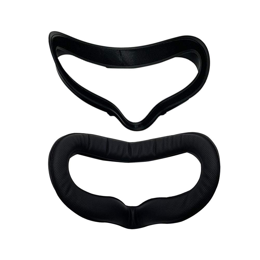 EKDJKK Face Cover Replacement for Oculus Quest 2, Facial Interface Bracket & PU Leather Foam Face Cover Pad Replacement VR Facial Protect Cover Accessories Set