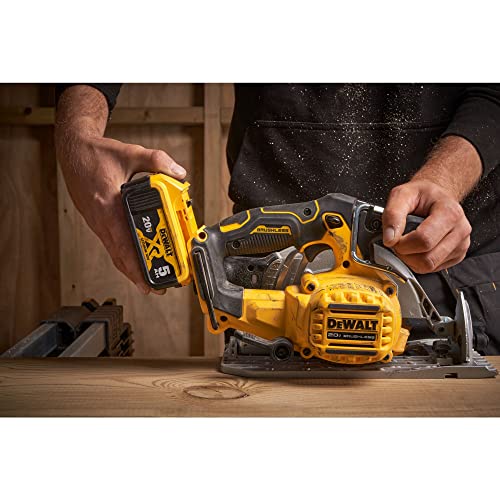 DEWALT 20V MAX* Circular Saw, 6-1/2-Inch, Cordless Kit (DCS565P1)