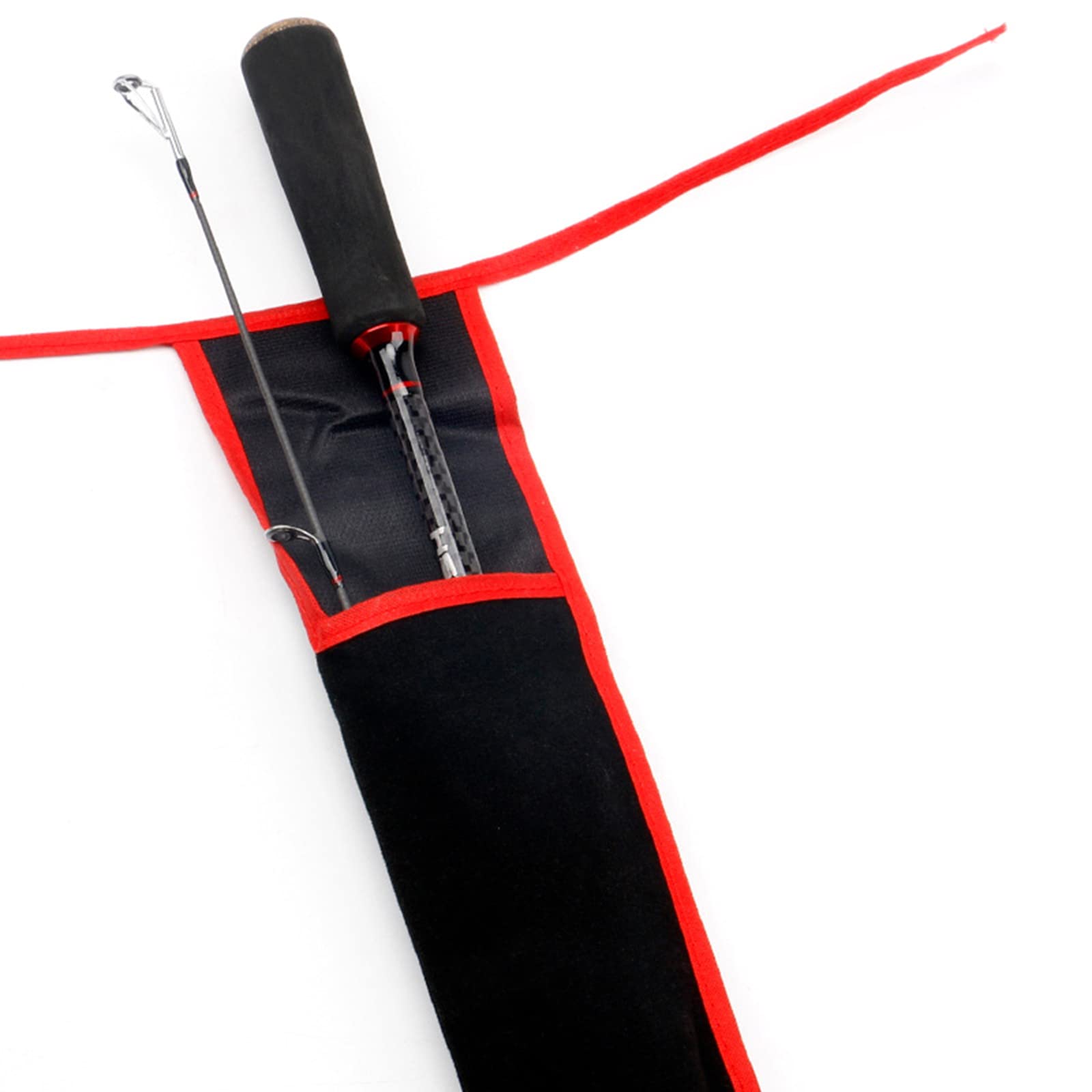 Fishing Rod Bag Foldable Fishing Tackle Bag Practical Fishing Rod Case Scratch-Proof Protective Fishing Pole Storage Bag