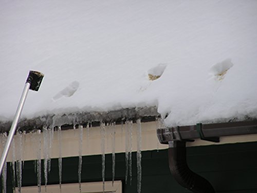 ICE MELT Cup First TIME Home Owners: Prevent ICE DAMS, USE The ICE MELT Cup, Threaded Handle