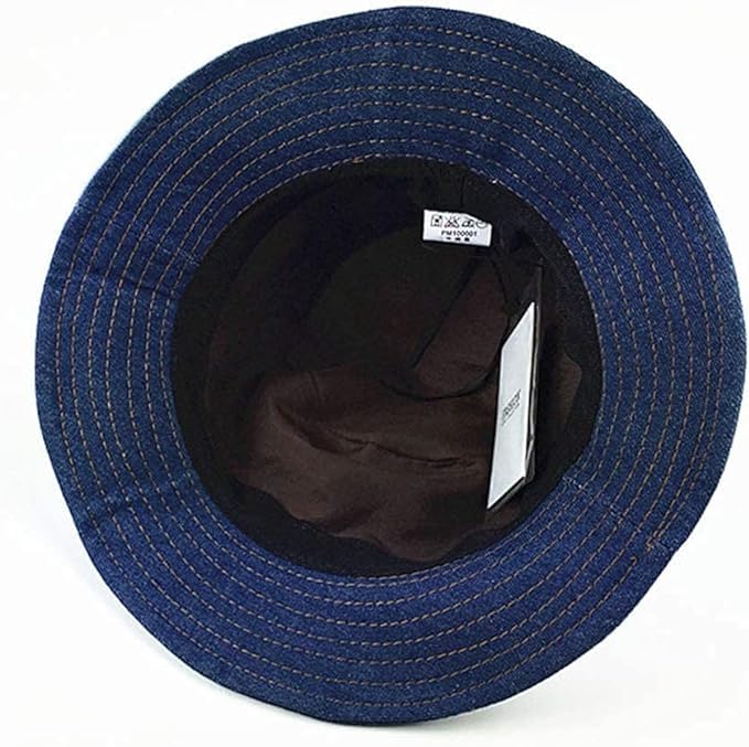 Denim Bucket Hats Unisex Trendy Summer Beach Sun Hats for Women Men Lightweight Packable…