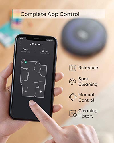eufy by Anker, RoboVac G30, Robot Vacuum with Dynamic Navigation 2.0, 2000 Pa Strong Suction, Wi-Fi, Compatible with Alexa, Carpets and Hard Floors, Ideal for Pet Owners