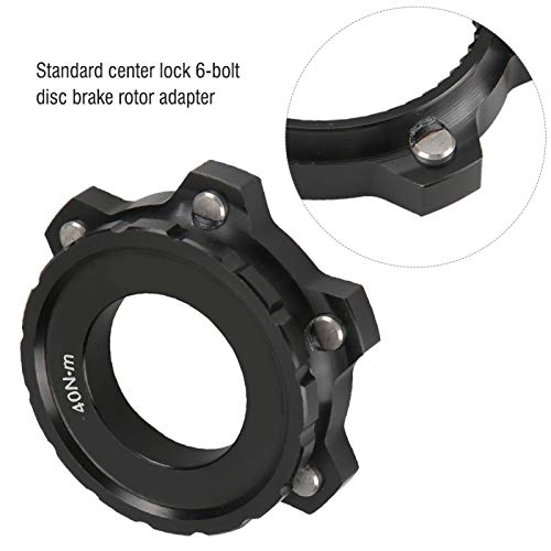 Disc Brake Rotor, Pratical Center Lock Adapter, High Performance Mountain Bike Accessory for Mountain Bike Bicycle Accessory Bike Accessory