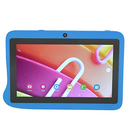 HD Tablet, Kids Tablet 2.4G 5G WiFi US Plug 100240V for 10.0 for Reading (Blue)