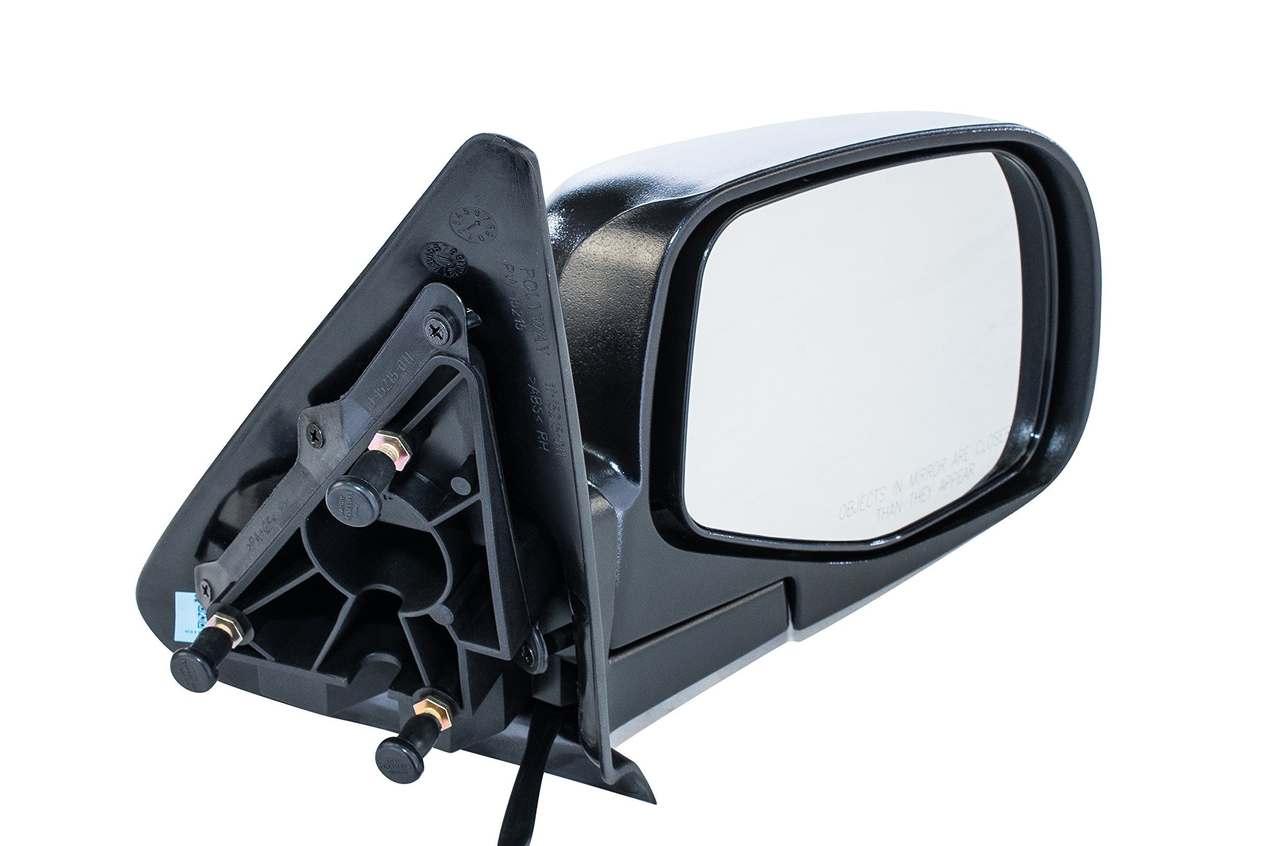 Dependable Direct Right Passenger Side Textured Folding Door Mirror for 98-05 Ford Ranger Parts Link # FO1321206
