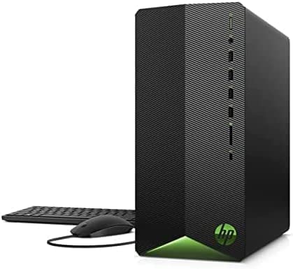 HP Pavilion Gaming Premium Desktop | AMD Ryzen 3 5300G | 8GB RAM | 256GB SSD | AMD Radeon RX Vega 6 | Windows 11 Home | Keyboard and Mouse | with Mouse Pad Bundle