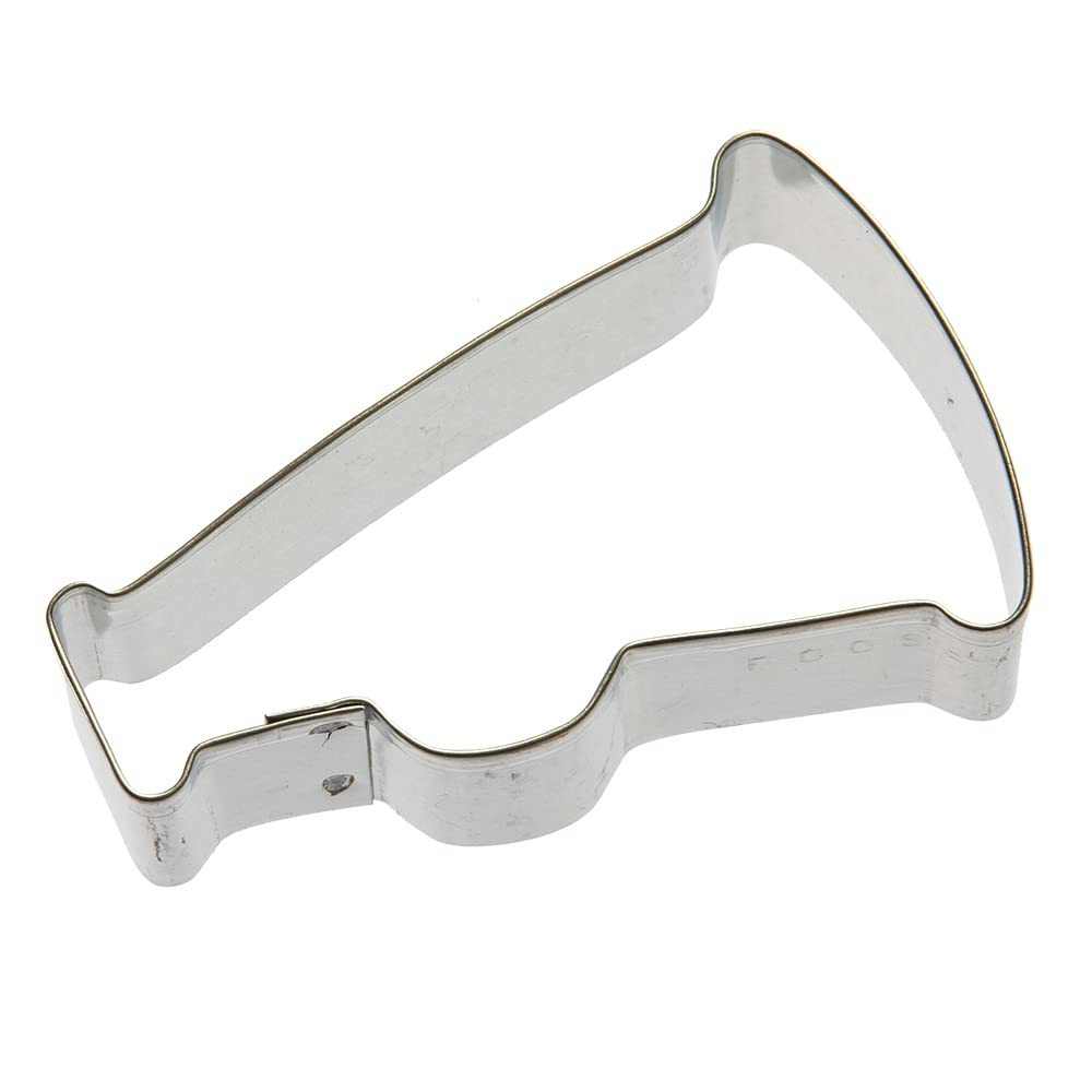 Foose Cookie Cutters Megaphone 3.5 Inch –Tin Plated Steel Cookie Cutters – Made in USA