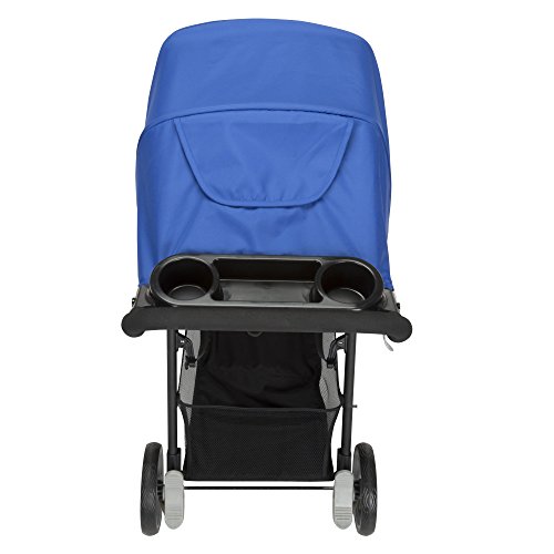 Cosco Simple Fold Travel System with Light and Comfy 22 Infant Car Seat, Sapphire
