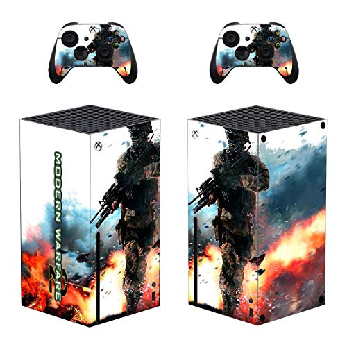 FPS GAME SERIES Xbox Series X Skin Set Full Faceplates Skin Console & Controller Decal Stickers by FELIPE SEIJI KUBA