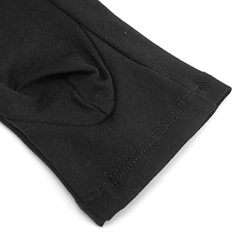 FR DUVAL Men Ballet Stirrup Tights Men's Dance Tights Black Leggings 58BB1025 (as1, Numeric_Height, Black, XXXL/8, Slim)