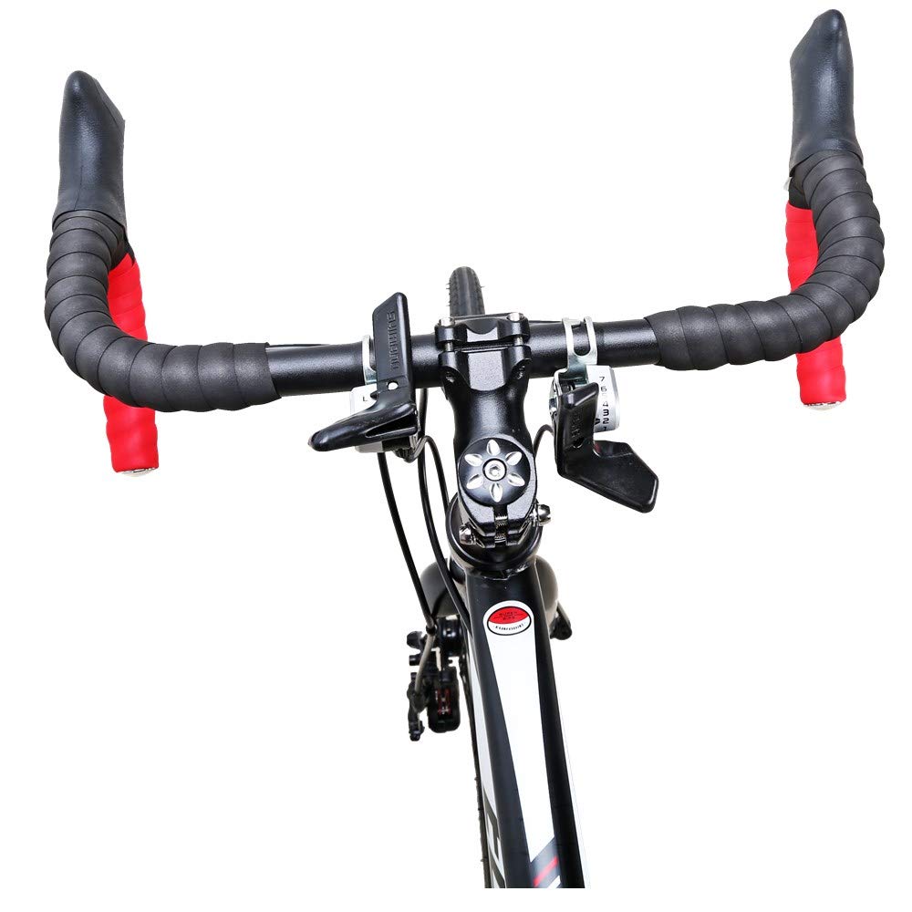 EUROBIKE Road Bikes 700C Wheels 54cm Frame for Men and Women 21 Speed (30mm)