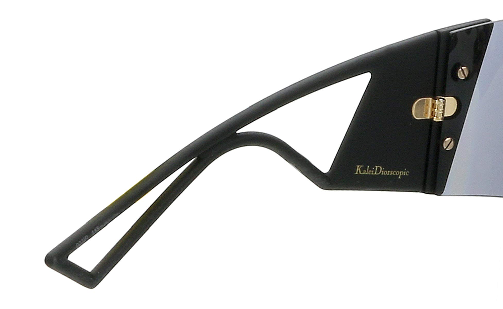 Dior 202504-0003 Sunglasses MATTE BLACK w/GREY BLUE 99mm