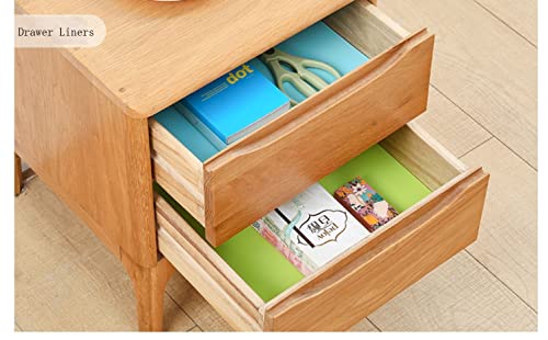 Shelf Liner, Drawer Liners for Kitchen,Non Adhesive Water Resistant, Strong Grip,Easy Clean and Trim, Smooth Surface Liners for Kitchen Cabinets, Shelves, Pantry (Blue, 11.8 inches x 59 inches)