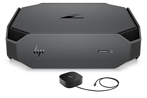 HP Z2 G5 Mini Workstation Mini Desktop (Intel i7-10700 8-Core, 32GB RAM, 512GB PCIe SSD, Quadro P620, WiFi, Bluetooth, USB 3.1, Display Port, Black, Win 10 Pro)