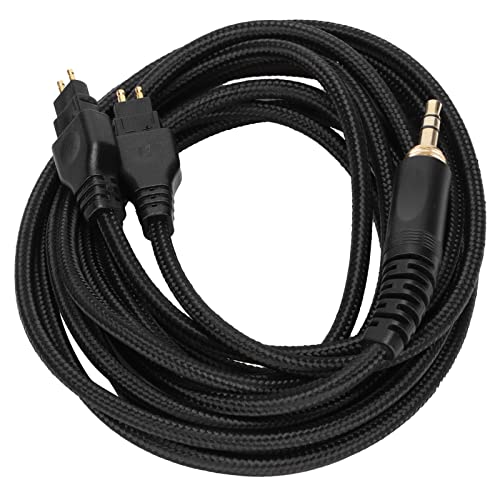 Headphone Audio Cable, Oxygen Free Copper Upgrade Stereo Audio Cable Replacement for Sennheiser HD650 HD600 HD660s HD580