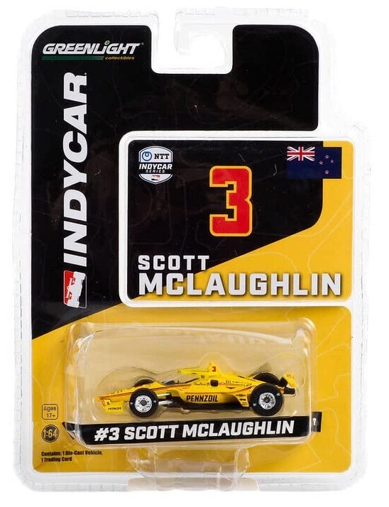 Greenlight 11543 2022 NTT IndyCar Series - #3 Scott McLaughlin/Team Penske, Pennzoil 1:64 Scale Indy 500