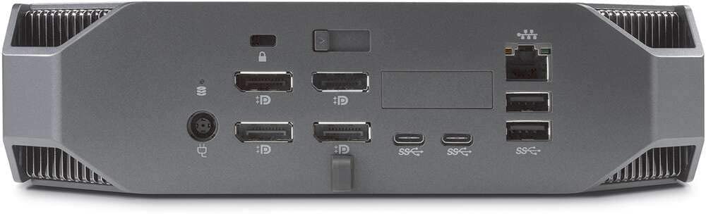HP Z2 Mini G3 Workstation - Intel Xeon E5-1225 V5 W/16Gb DDR4, 256GB SSD, Quadro M620 - Windows 10 Professional (Renewed)
