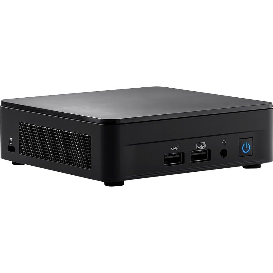 Intel NUC 12 Pro NUC12WSKi3 Barebone System - Socket BGA-1744 Core i3 12th Gen i3-1220P Deca-core (10 Core),Black