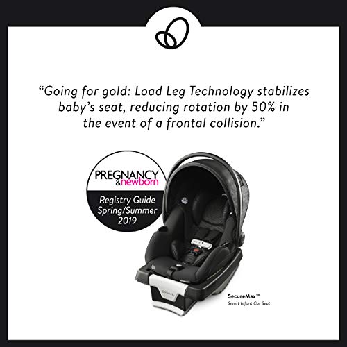 Evenflo Gold SensorSafe SecureMax Smart Infant Car Seat, Opal