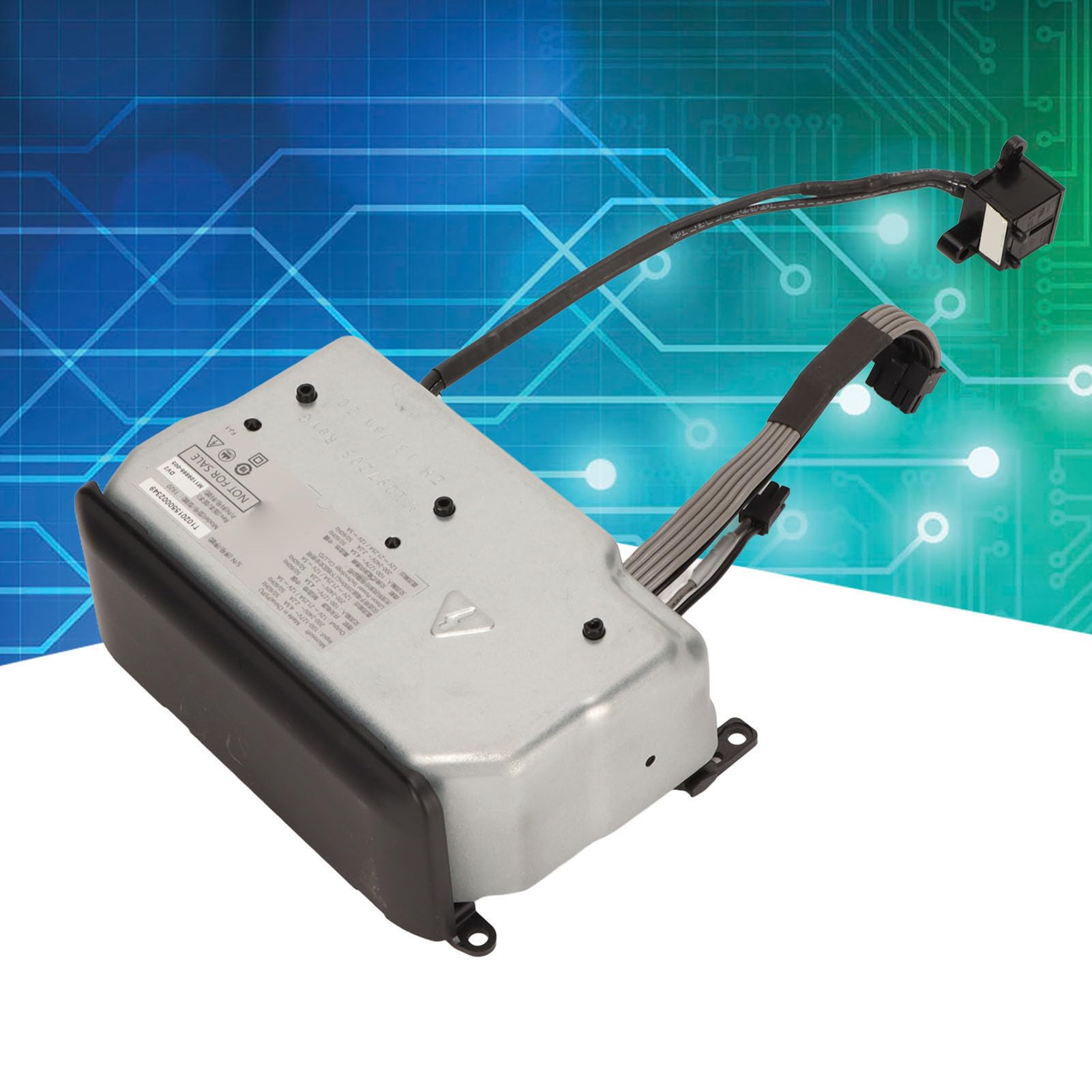 Game Internal Power Supply Replacement, Game Controller Power Adapter with Power Cord for Series X, Fully Sealed Design, Stable and