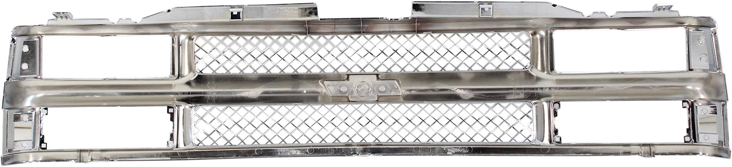 Evan Fischer Grille Assembly Compatible with 1994-1999 Chevrolet K1500, 1995-1999 Tahoe, 1994-1999 C1500 & 1994 Blazer