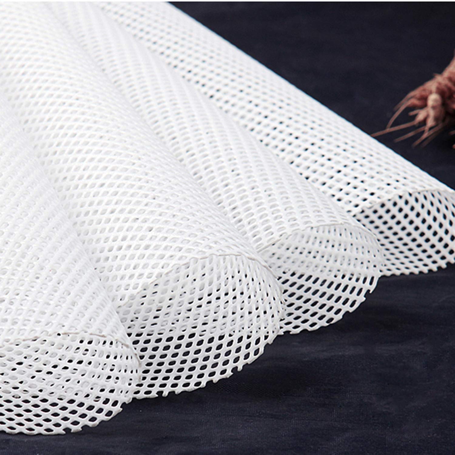 GUCUJI 4Pcs 12 inch Non stick Silicone Steamer Liners Mesh Mat Pad Steamed Buns Dumplings Baking Pastry Dim Sum Mesh