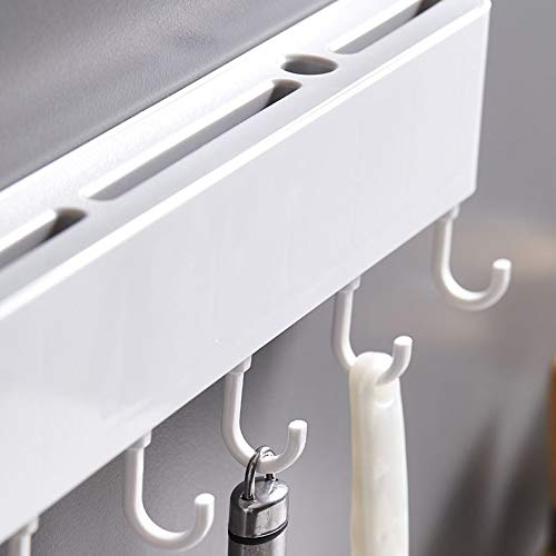 JHHDP Wall-Mounted Knife Holder Knife Holder Shelf Kitchen Hook Kitchen Knife Holder Rack Household Knife Holder Storage Rack (Color : D)