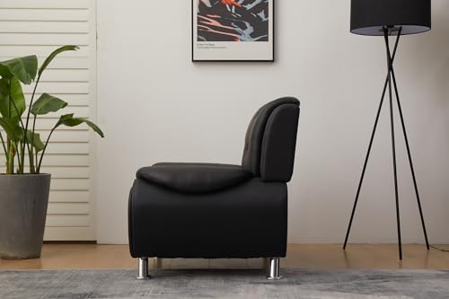 Kingway Inc Loveseat Love, 2 Seat, Black