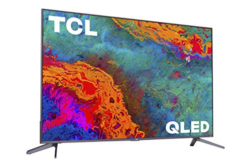 TCL 50-inch 5-Series 4K UHD Dolby Vision HDR QLED Roku Smart TV - 50S535, 2021 Model , Black