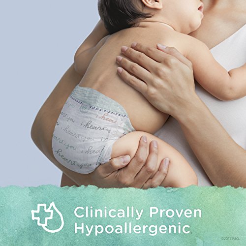 Diapers Size 5, 20 Count - Pampers Pure Protection Disposable Baby Diapers, Hypoallergenic and Unscented Protection, Mega Pack (Old Version)