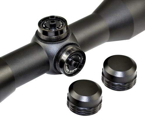 DB TAC INC 4X32 Compact Scope with Mil-Dot Reticle and 1" Picatinny Scope Rings