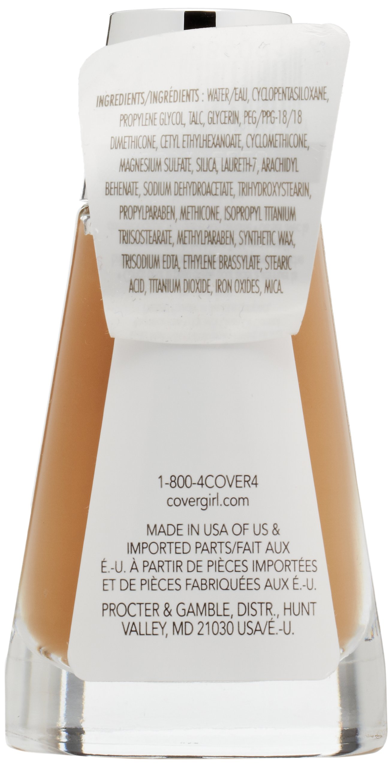 CoverGirl Clean Oil Control Liquid Makeup, Soft Honey (W) 555, 1.0-Ounce Bottles (Pack of 2)