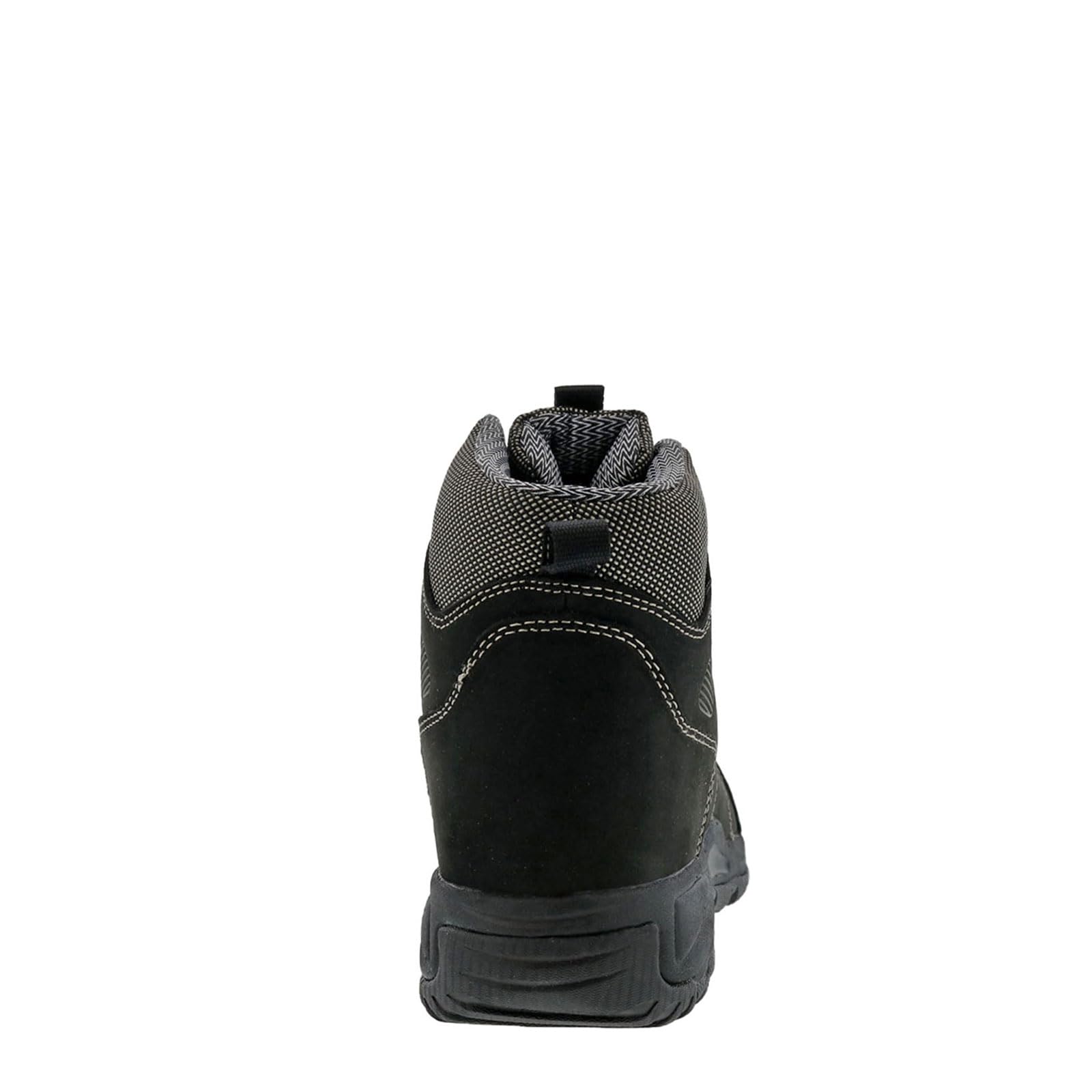 Drew Shoe Men's Trek waterproof and slip-resistant Extra-Depth Black Hiking Boot 11 6E US