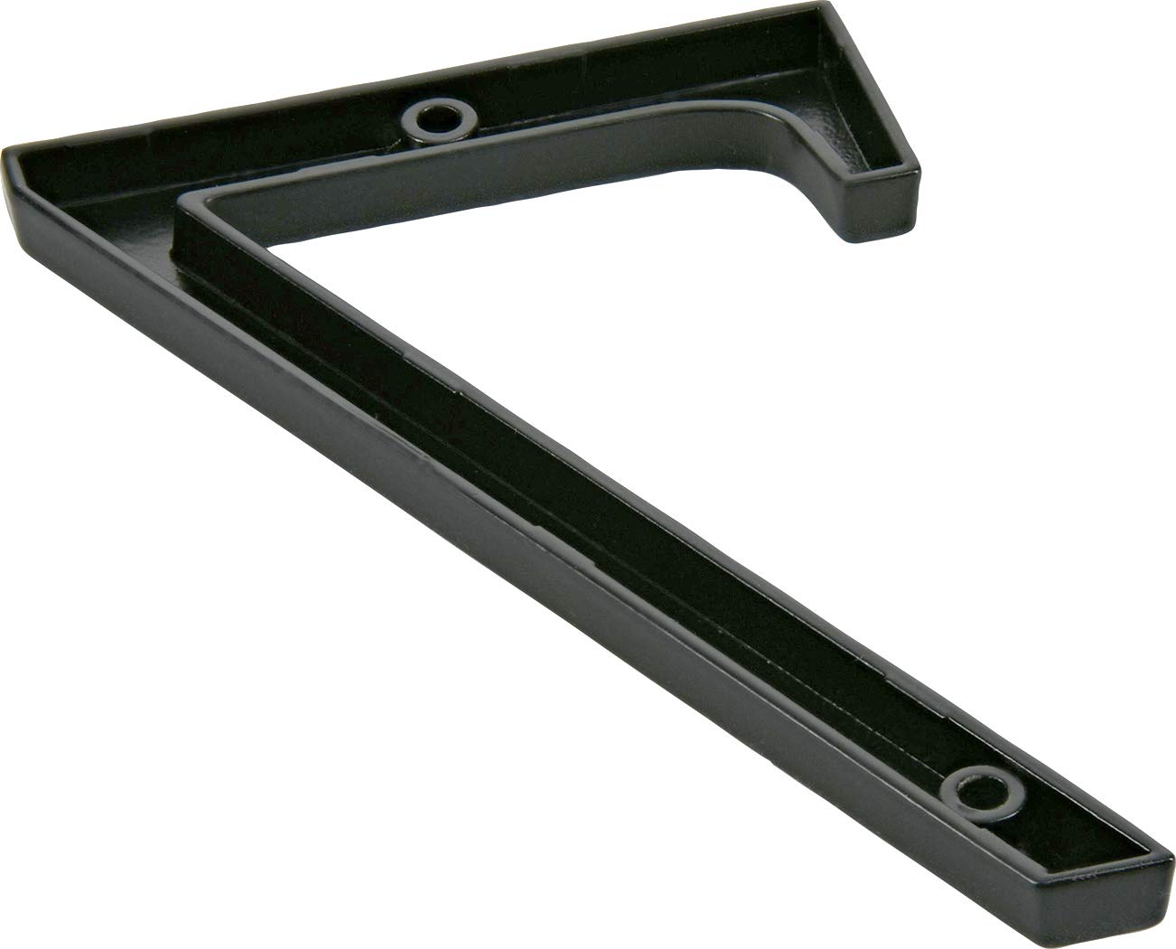 Distinctions 843147 Black Flush-Mount 4-Inch House Number 7