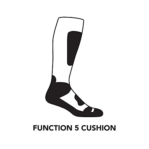 Darn Tough 1810-C-1001-04 Function 5 OTC Midweight with Cushion Black Medium