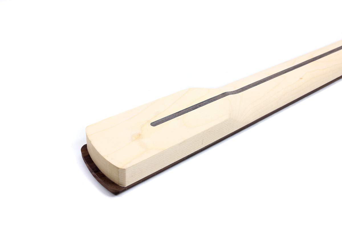 Electric Guitar Bass Neck 22 fret 34 Inch Maple Rosewood Fretboard Bolt On Heel 4 string