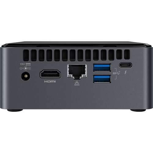 Intel NUC NUC8I5BEH Home & Business Mini Desktop i5-8259U 4-Core, 32GB RAM, 1TB PCIe SSD + 1TB HDD (2.5), Iris Plus 655, WiFi, Bluetooth, HDMI, USB 3.1, Black, Win 10 Home (Renewed)