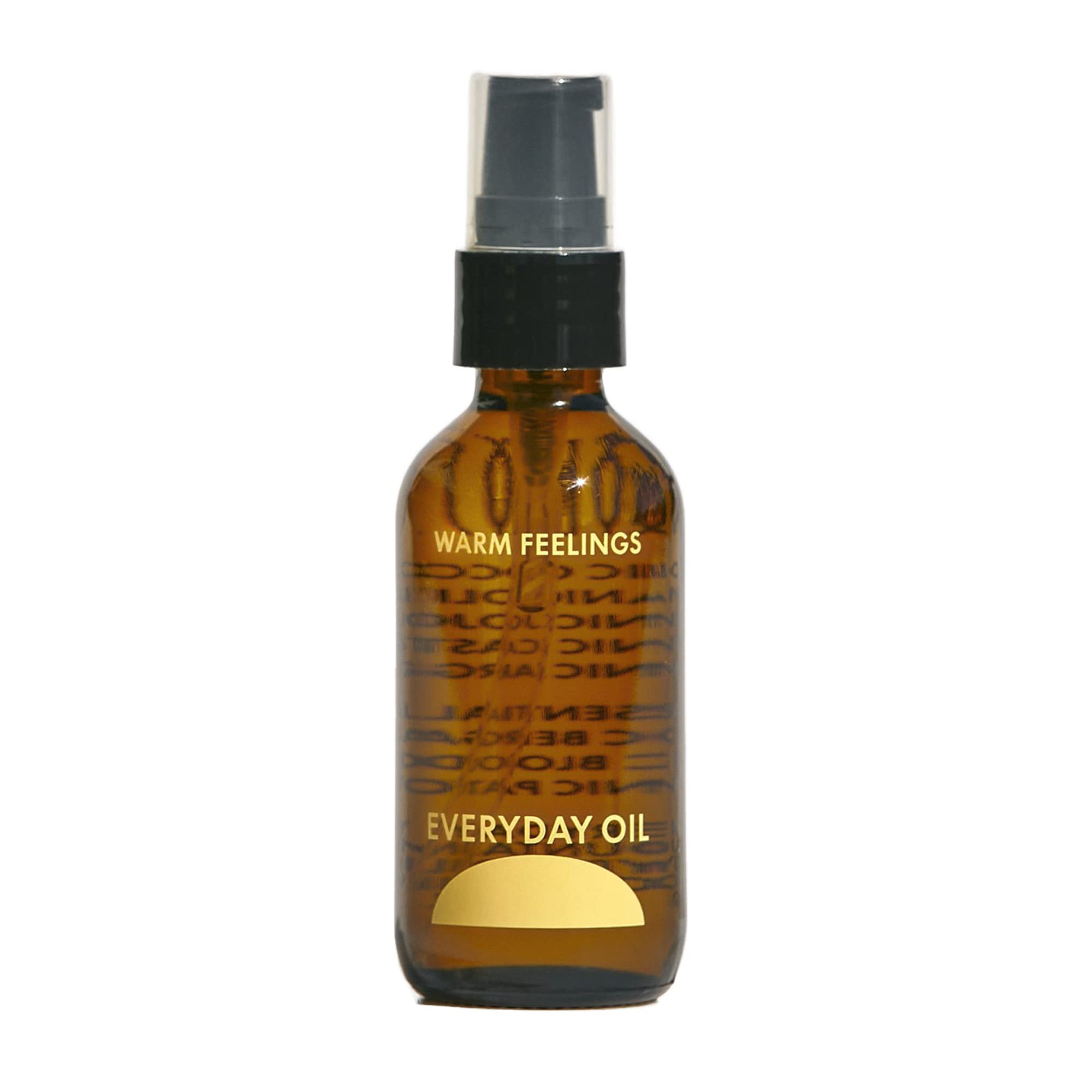 Everyday Oil Warm Feelings Blend, Face + Body Oil, Cleansing, Balancing, Hydrating, 2 fl oz.