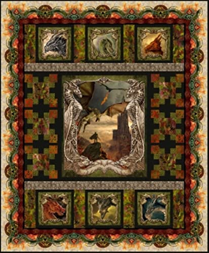 In the beginning In The Beginning Dragons - The Ancients DRG1KIT The Ancient Quilt Kit
