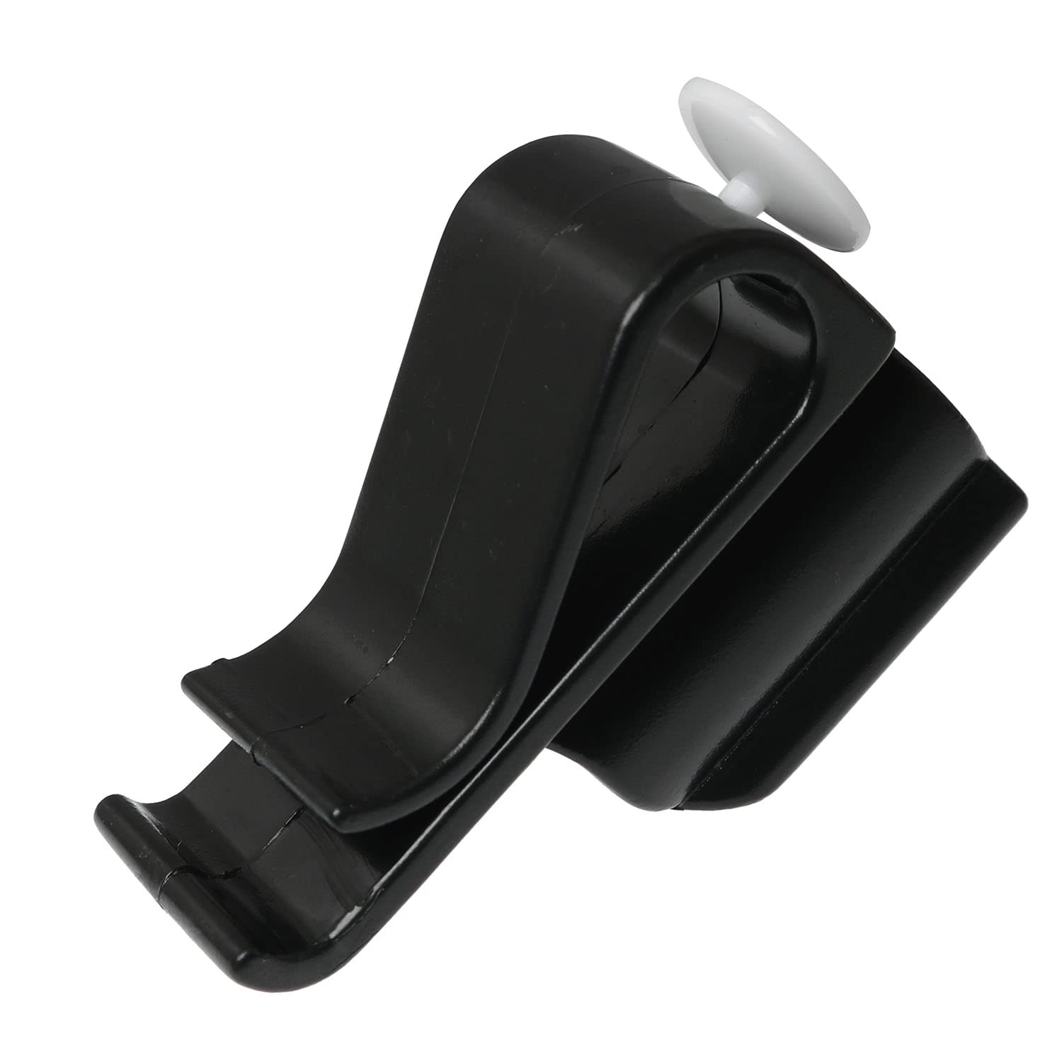 DZS Elec Golf Bag Clip 4PCS Versatile Black Plastic On Putter Clamp,Creative Golf Putter Holder, Durable Putting Clip
