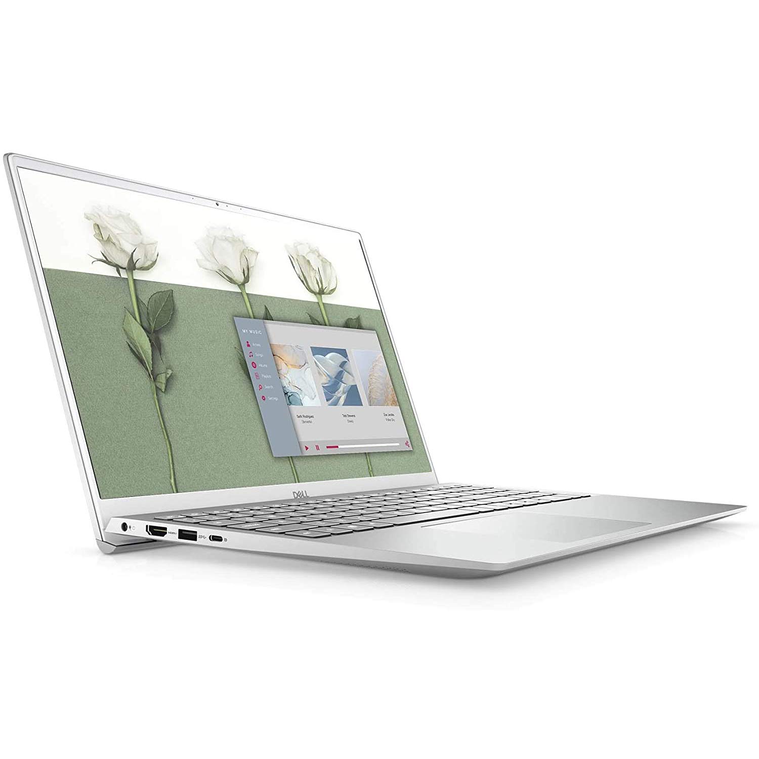 Dell Inspiron 15 5505 15.6β FHD Thin and Light Laptop, AMD Ryzen 5 4500U 6-Core Processor, 8GB Memory, 256GB SSD, Backlit Keyboard, HDMI, Finger Print, WiFi 6, Webcam, Windows 10, Platinum Silver