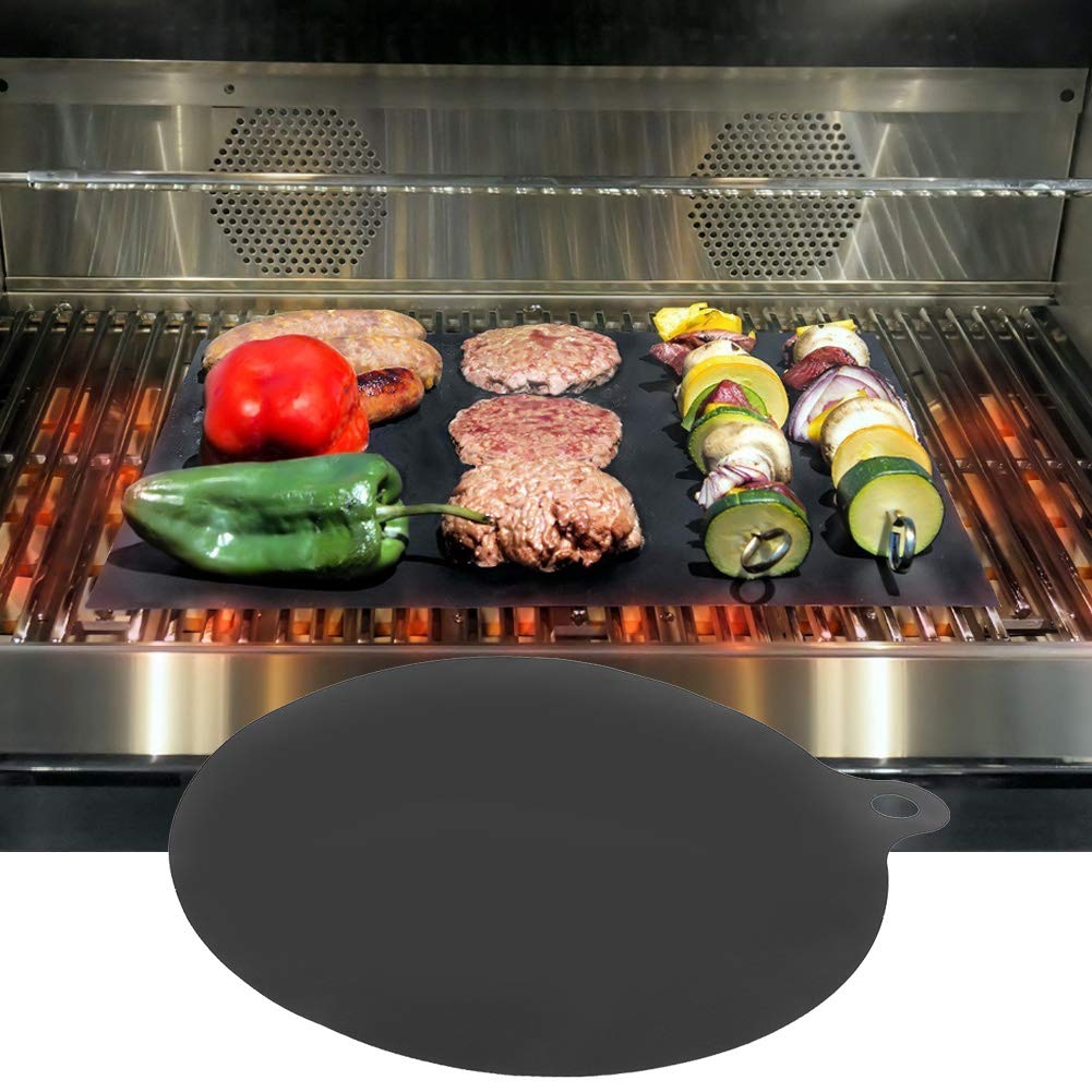 Heat Insulation Mat, Silicone Heat Insulated Pad, Anti-Slip Mat, for Air Fryer for Microwave(Round)