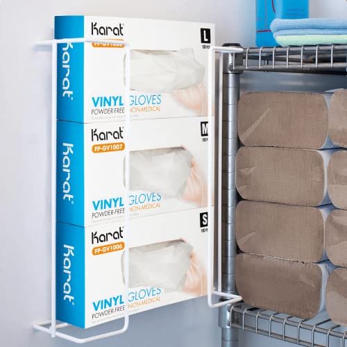 Karat FP-GV1008 Vinyl Powder-Free Gloves (Clear) - Large(Case of 1000)