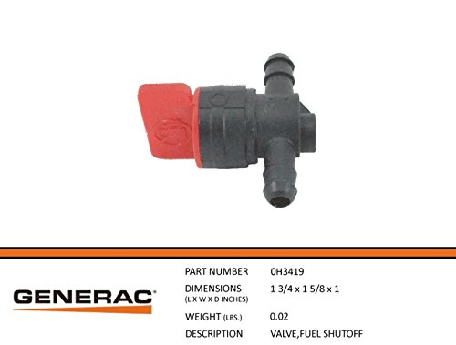 Generac - VALVE:FUEL SHUTOFF