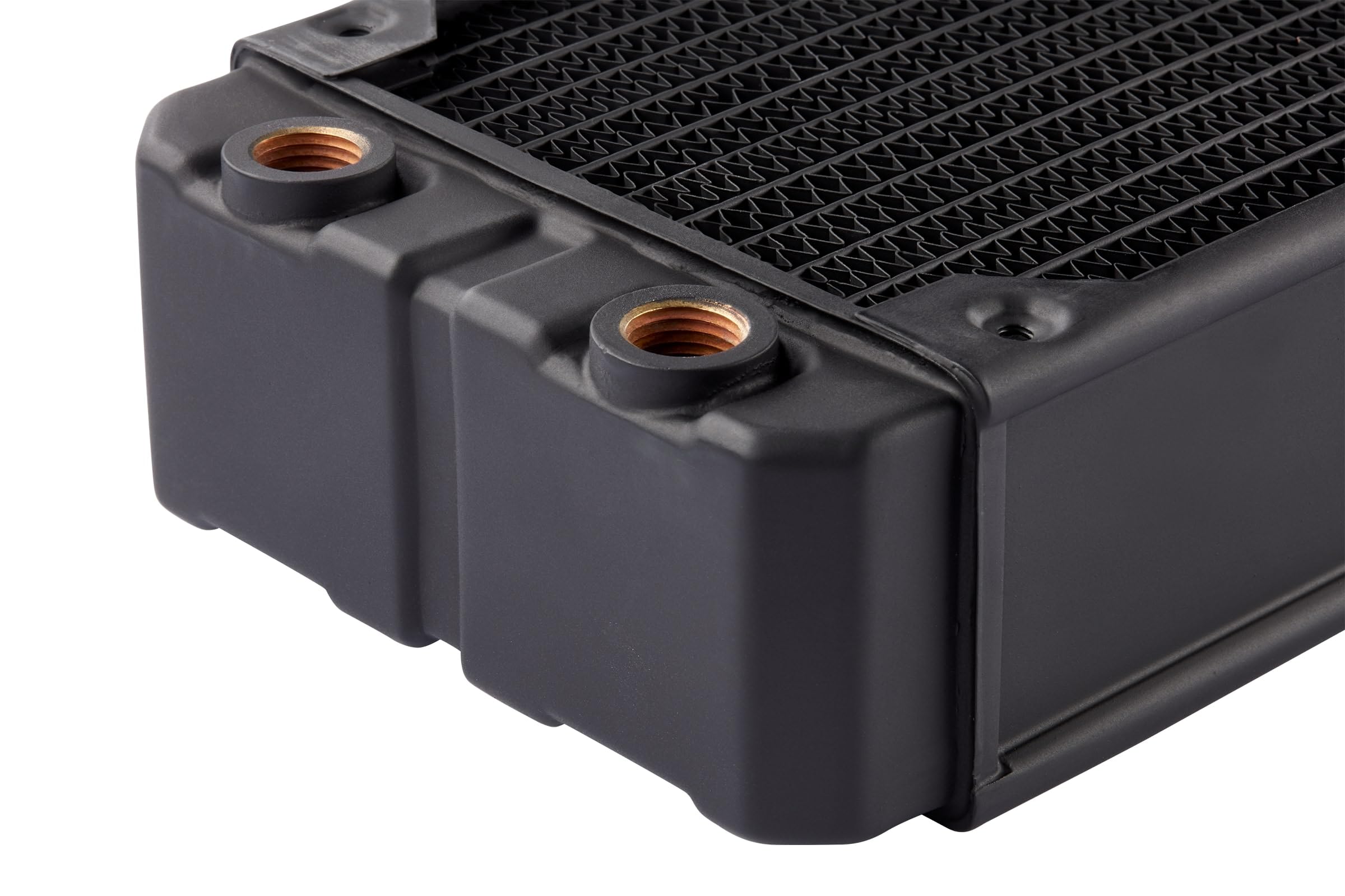 Corsair Hydro X Series, XR7 480mm Water Cooling Radiator (Quad 120mm Fan Mounts, Easy Installation, Premium Copper Construction, Polyurethane Coating, Integrated Fan Screw Guides) Black