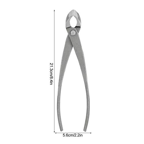 Garden Clippers, Bonsai Pruner Garden Pruning Shear Branch Cutter with Concave Spherical Cutout for Reducing Healing Scars