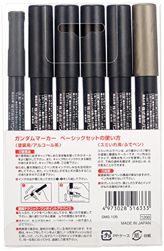 GSI Creos Gundam Marker Basic Set (6 Markers)